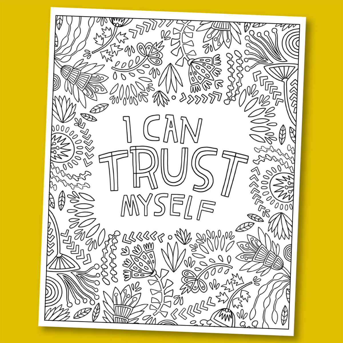 [Art For Self-Care] Another FREE coloring sheet for you – Jessica Swift