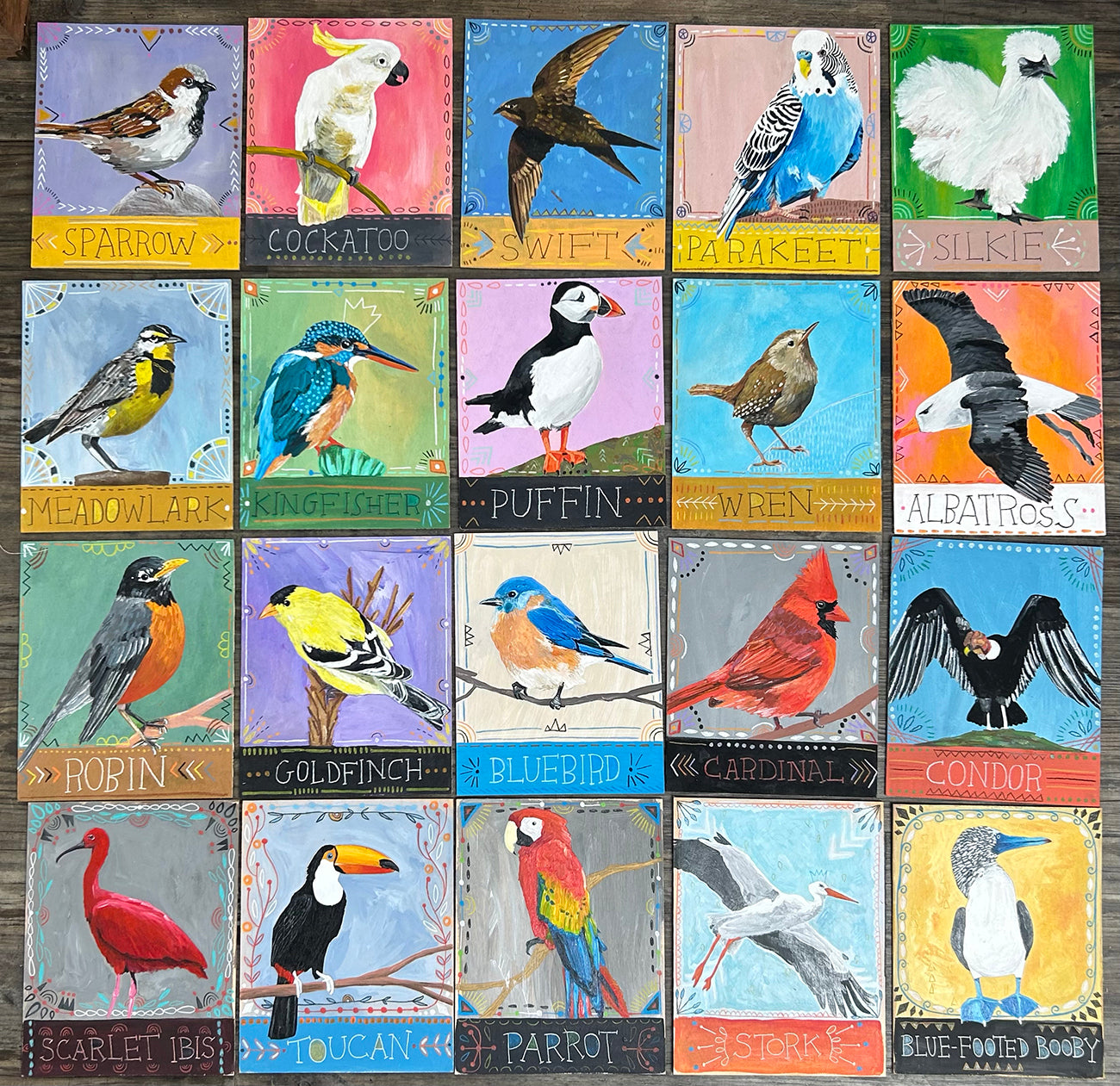 Bird Paintings – Jessica Swift