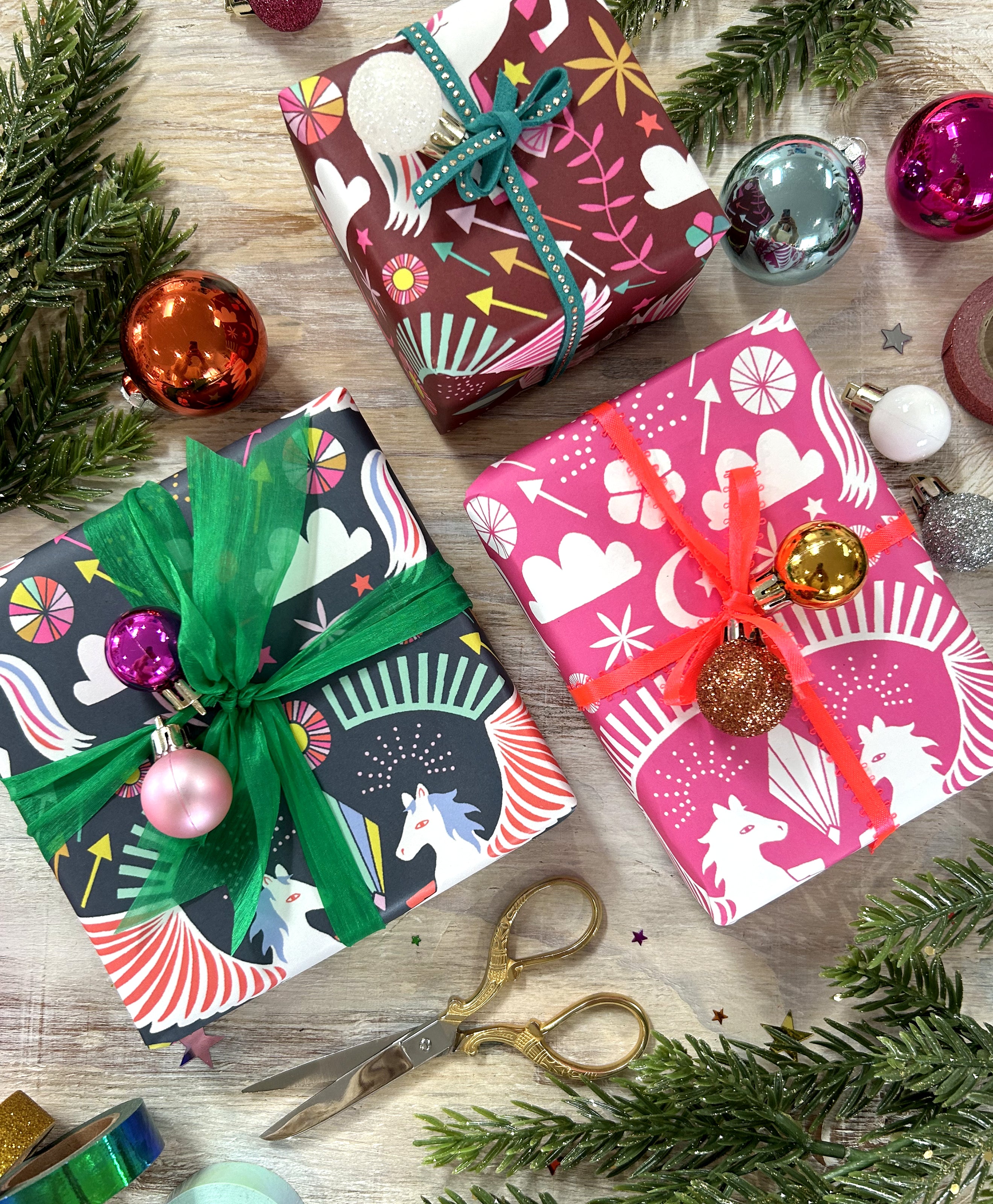 Pegasus Magic Wrapping Paper | Set of 3 Sheets – Jessica Swift